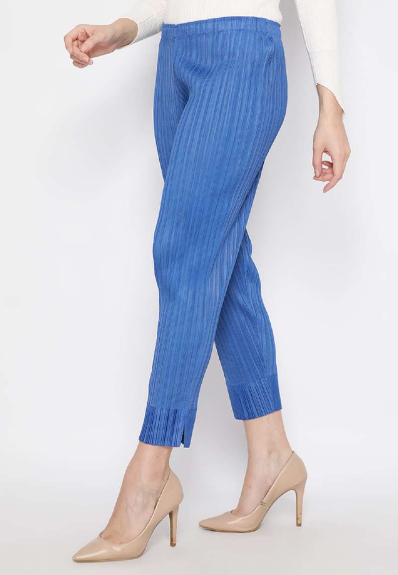 Jual RUPA ARUPA Azure Blue Ivy Pleats Pants di Seller CENTRAL DEPT ...