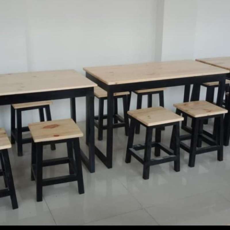 Jual JTR set meja cafe, makan, resto di Seller sumber_barokah_furniture ...