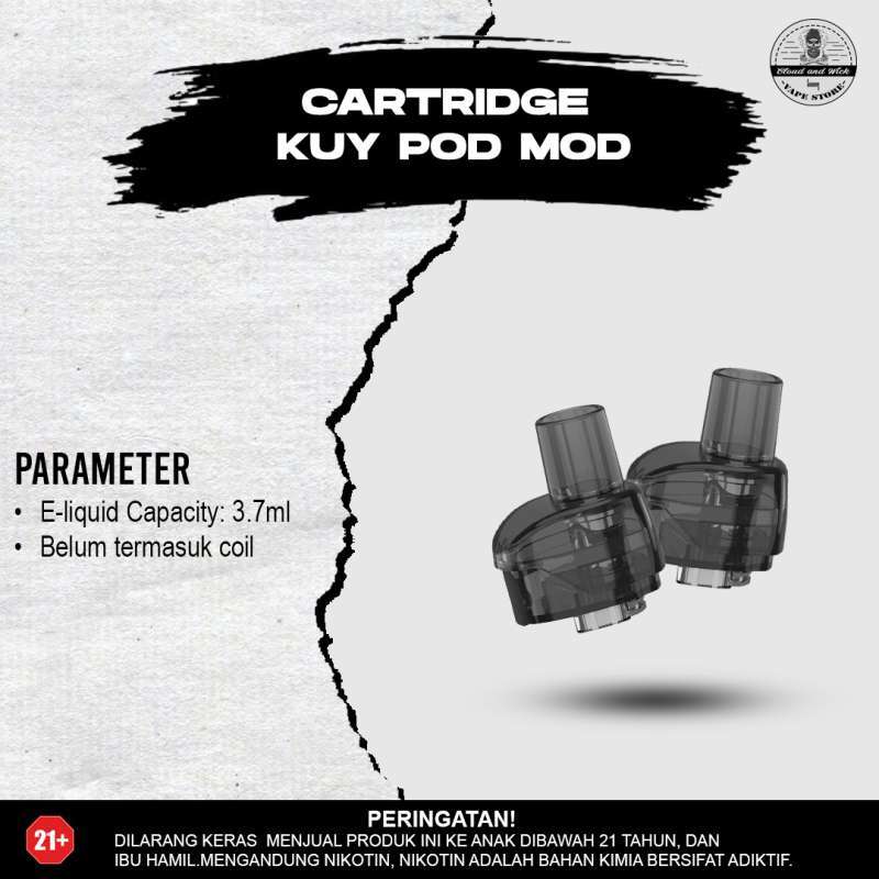 Jual CARTRIDGE KUY V2 POD MOD AUTHENTIC di Seller Cloud and Wick ...