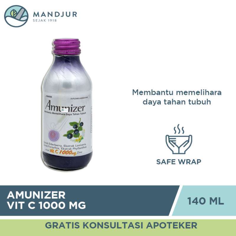 Jual Amunizer Vitamin C 1000 mg - Menjaga Daya Tahan Tubuh di Seller ...