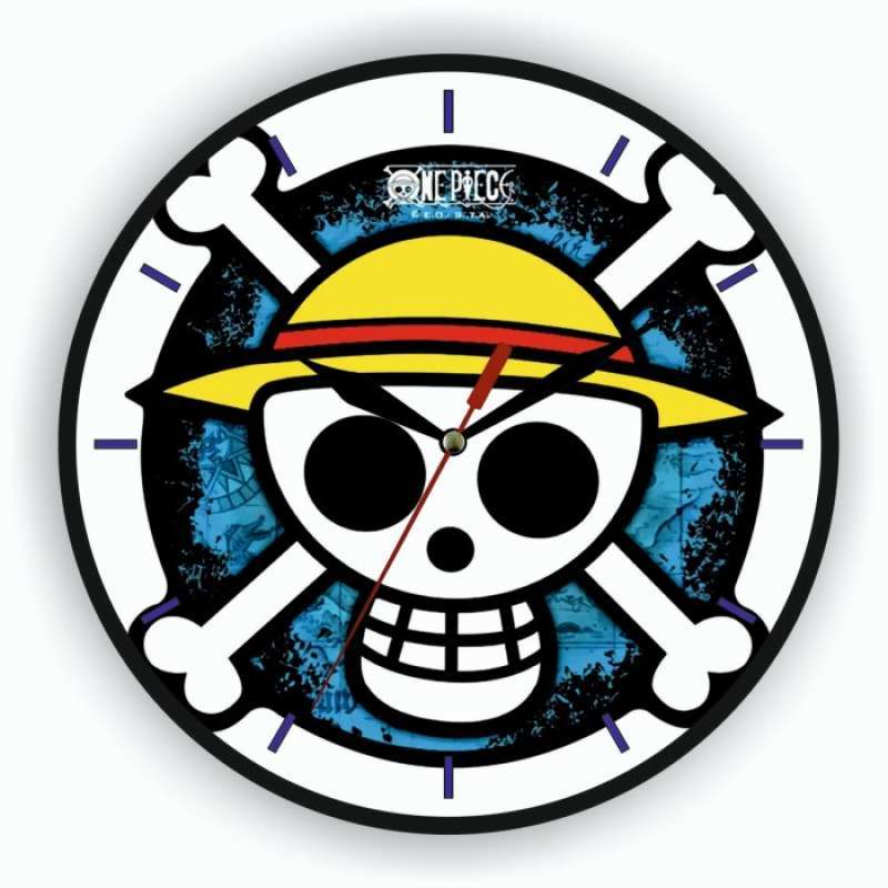 Jual Jam Dinding Karakter Kartun One Piece Unik Minimalis Modern di ...