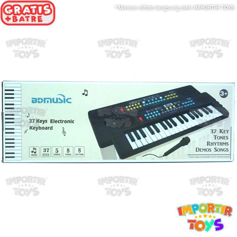 Jual Mainan Piano 37 Not Music Organ Keyboard Panjang Besar Canto ...