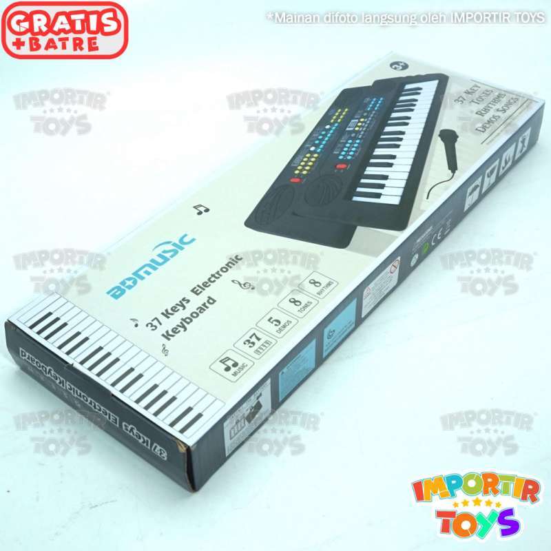 Jual Mainan Piano 37 Not Music Organ Keyboard Panjang Besar Canto ...
