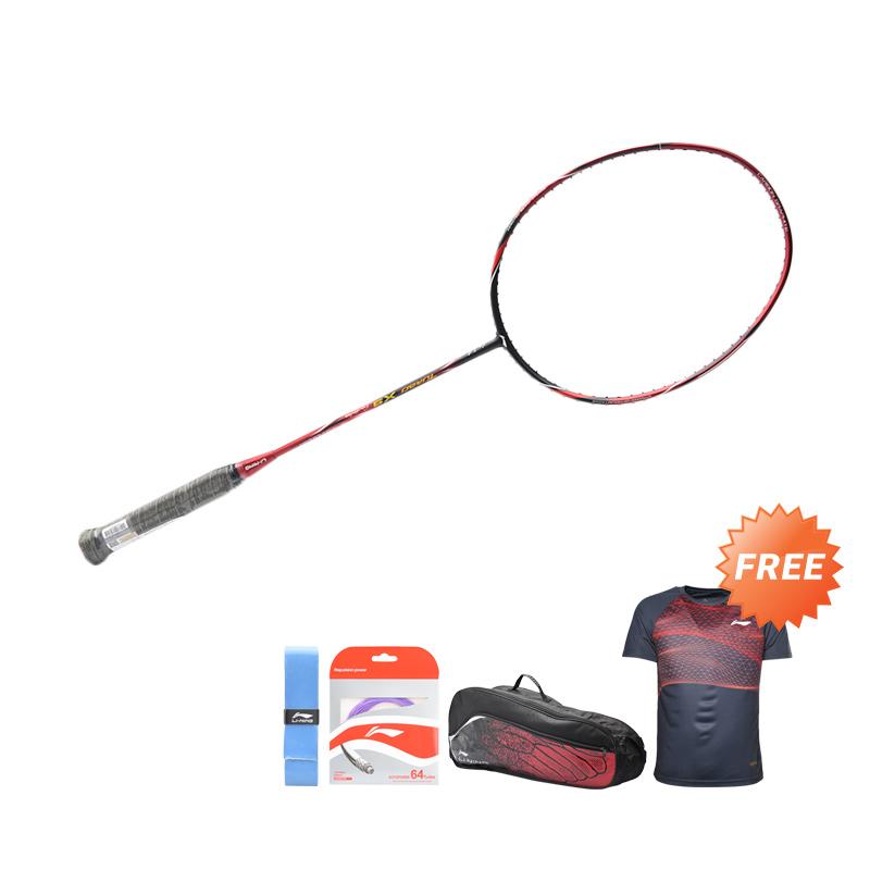 Jual Li-Ning Turbo X9 Fu Hai Feng Raket Badminton [AYPM214-4] + Free ...