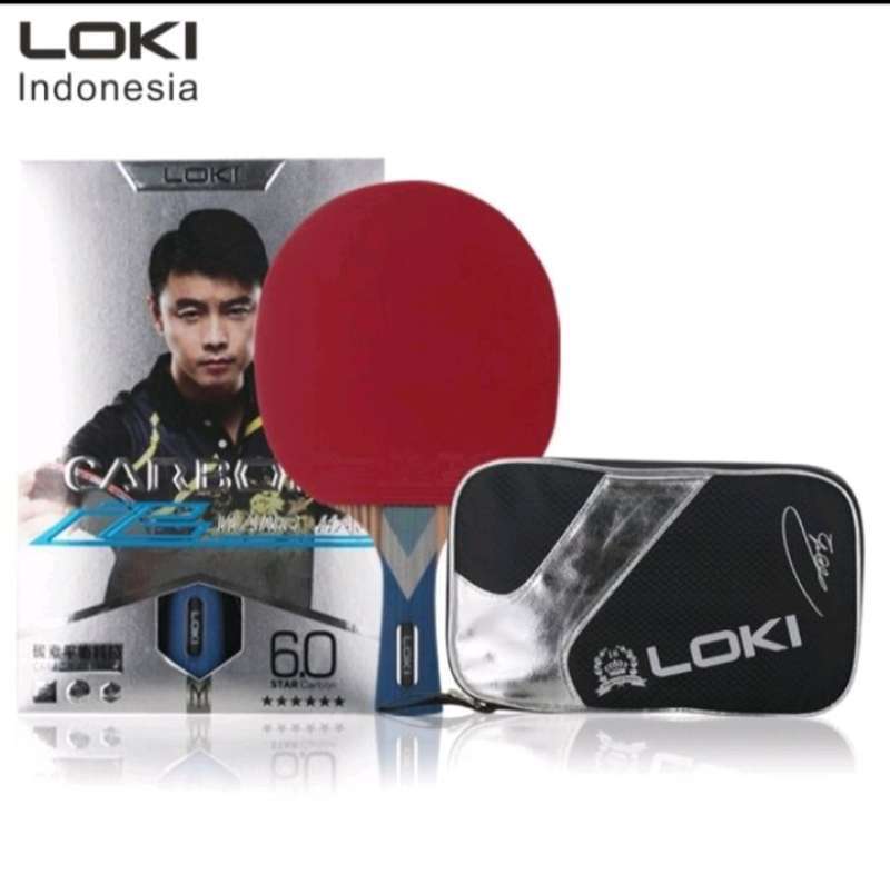 Jual Bad Tenis Meja/ Bed Pingpong Loki 6 Star Carbon Original Di Seller ...