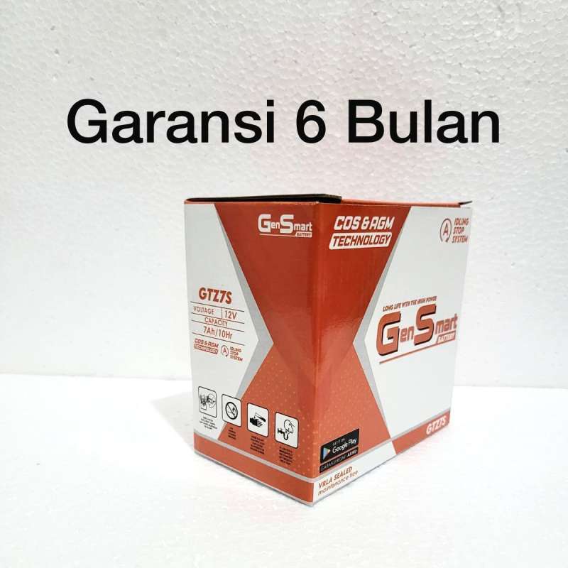 Promo Aki Motor Yamaha Nmax Gtz7S Gs Accu Kering Diskon 21% di Seller Electra Accu - Batuampar ...