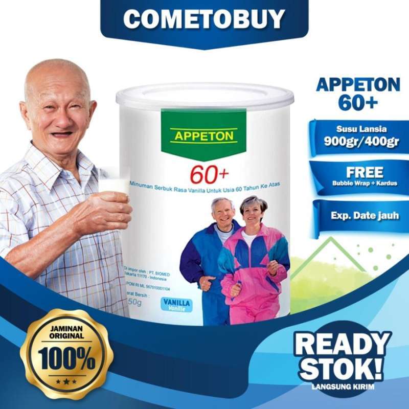 Promo APPETON 60+ Vanilla 900gr Kaleng - Susu Bagus Untuk Kesehatan ... Promo APPETON 60+ Vanilla 900gr Kaleng - Susu Bagus Untuk Kesehatan ...