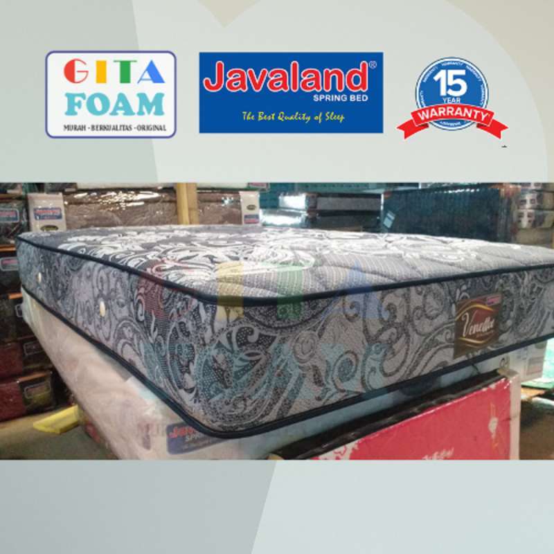 Jual Springbed Javaland Venetta Original Garansi 15 Tahun - Biru 180 X 200 Di Seller Gita Foam ...