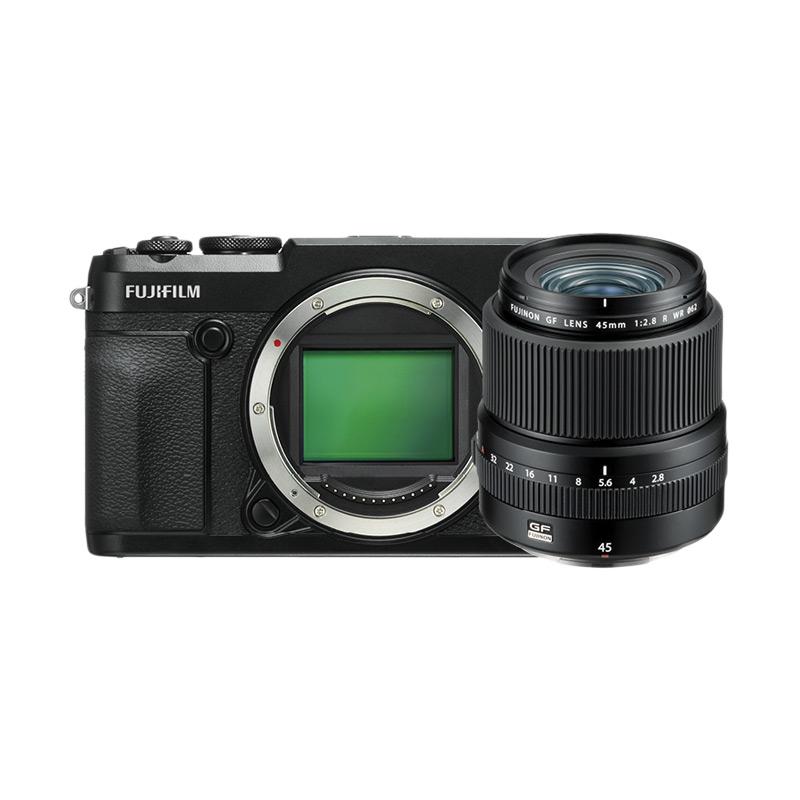 Jual Fujifilm GFX 50R Kit GF 45mm F2.8 R WR Kamera Mirrorless - Black di Seller Toko Master ...