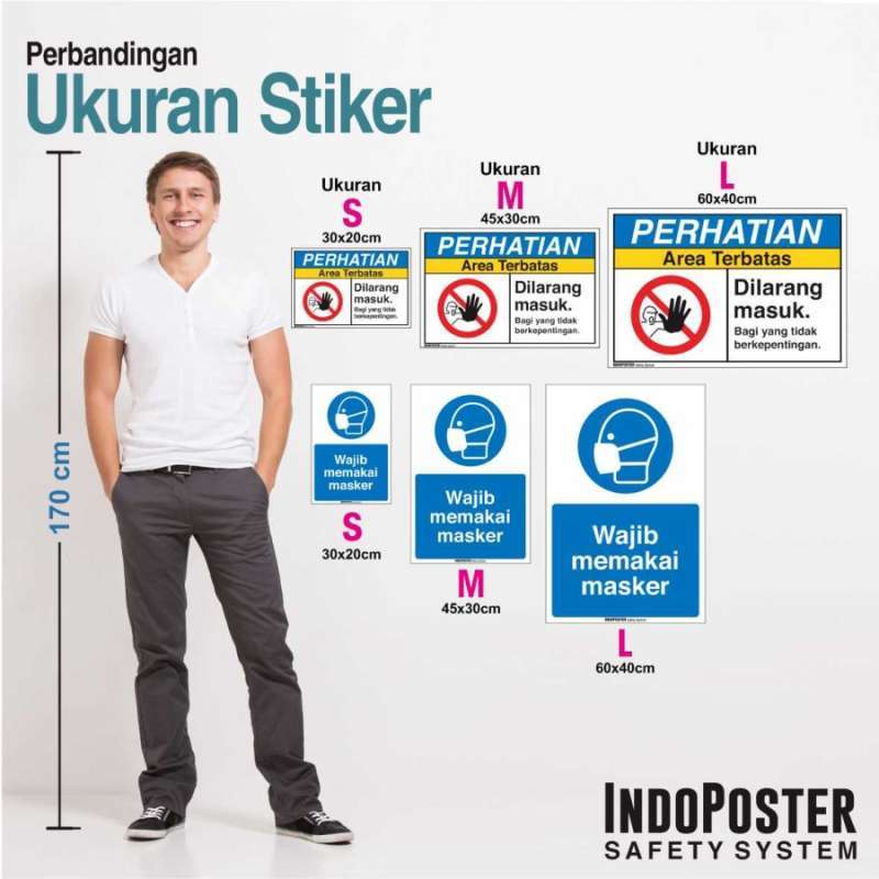 Jual Safety Sign K3 PVC ANSI Area Wajib APD Alat Pelindung Diri PPE ...