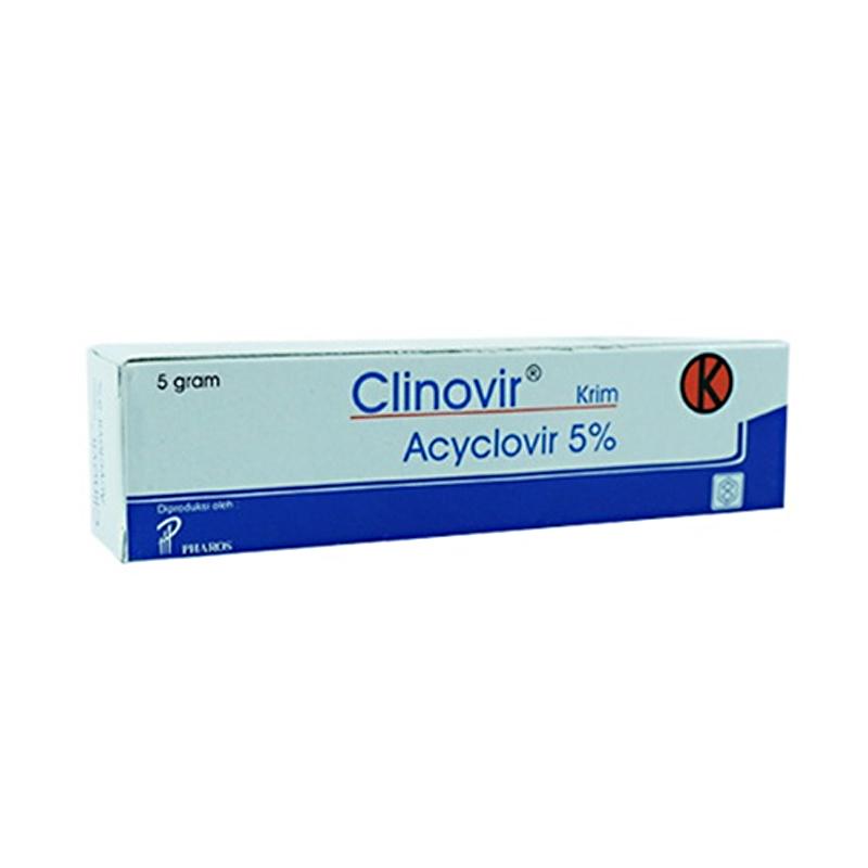 Jual Pharos Clinovir 5% Cream [5 G] Di Seller Sehat Shop - Pal Meriam ...