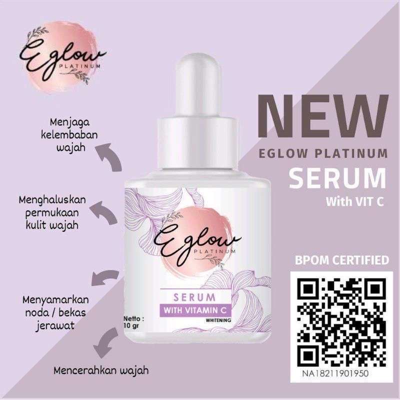 Jual SERUM EGLOW BPOM / SERUM EGLOW PLATINUM / SERUM VIT C / SERUM di ...