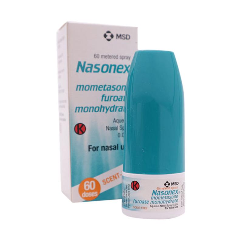 Jual NASONEX 60DOSIS NASAL SPRAY 50MCG/DOSIS di Seller K24 Klik ...
