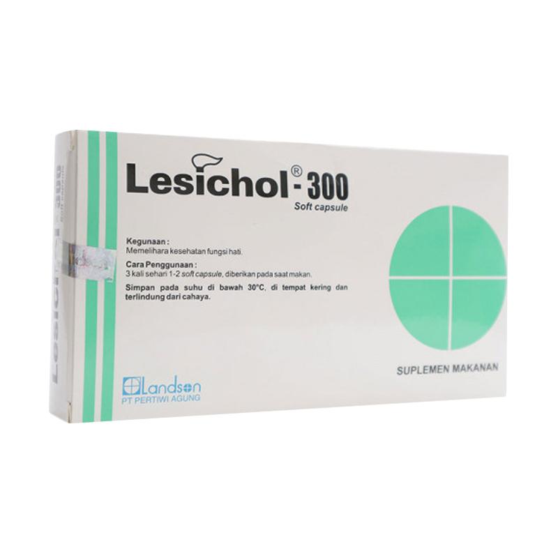 Promo Lesichol 300 Mg Suplemen Penunjang Fungsi Hati 1 Box Isi 60 ...