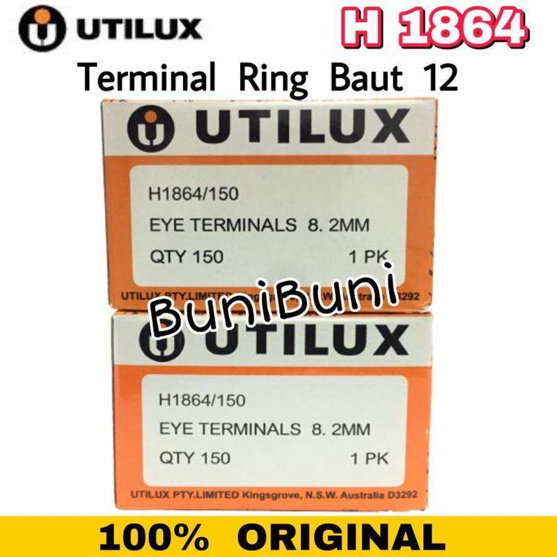 Jual Utilux Terminal Skun Ring Baut 12 H1864 / M8 - 8 Mm Original Di ...