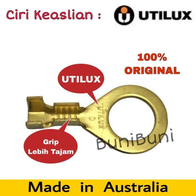 Jual Utilux Terminal Skun Ring Baut 12 H1864 / M8 - 8 Mm Original Di ...