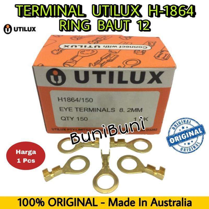 Jual Utilux Terminal Skun Ring Baut 12 H1864 / M8 - 8 Mm Original Di ...