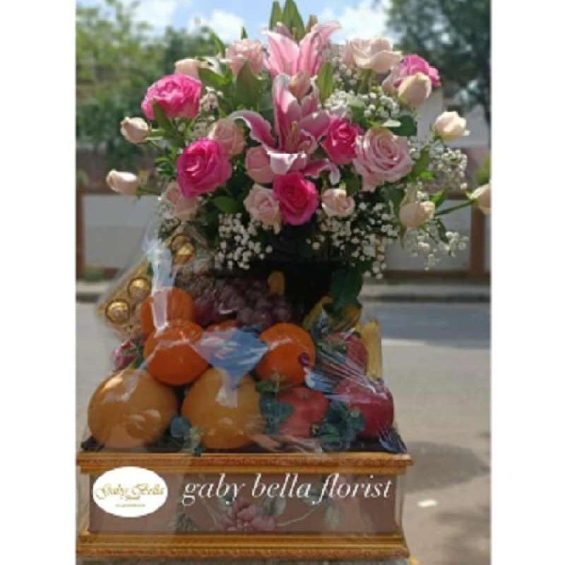 Jual Parcel Buah Ekslusif Parcel Buah Bunga Rangkaian Buah Bunga Halal ...