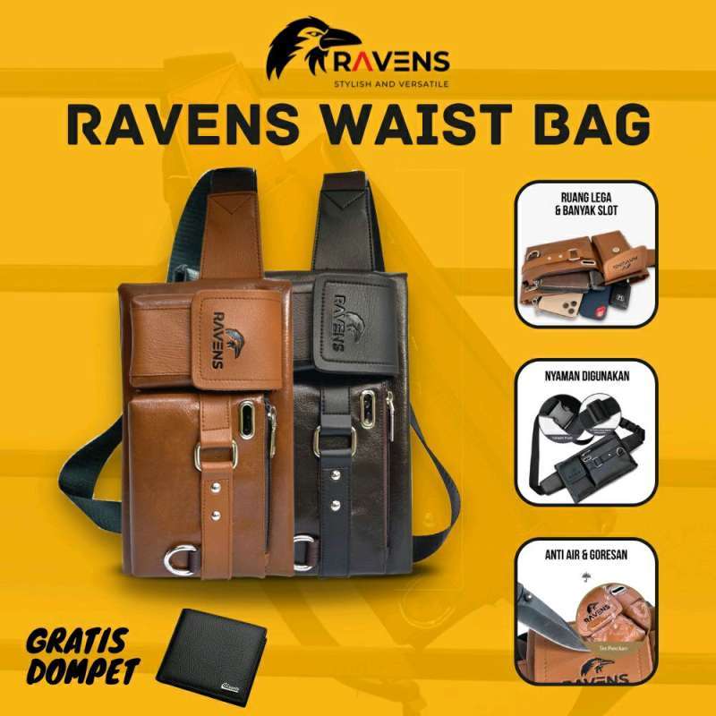 Jual Ravens Waist Bag Model Terbaru - Harga Promo Juni 2024 | Blibli
