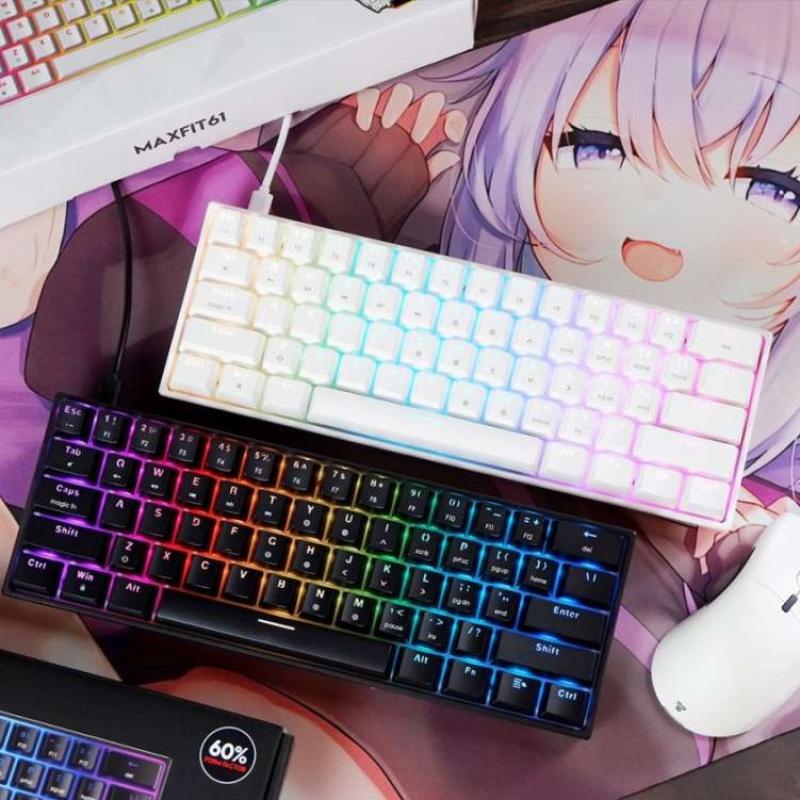 Jual Fantech MAXFIT61 RGB 60% - MAXFIT 61 Mechanical Gaming Keyboard ...