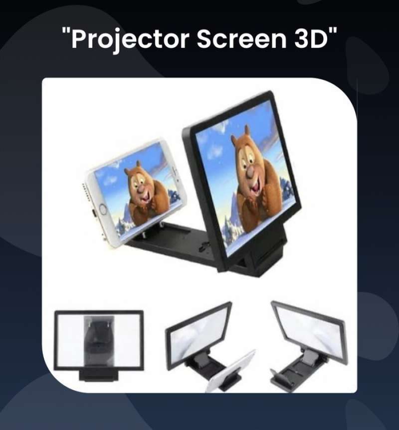 Jual SPECIAL PROJECTOR SCREEN 3D ORIGINAL di Seller Gaptech Solution ...