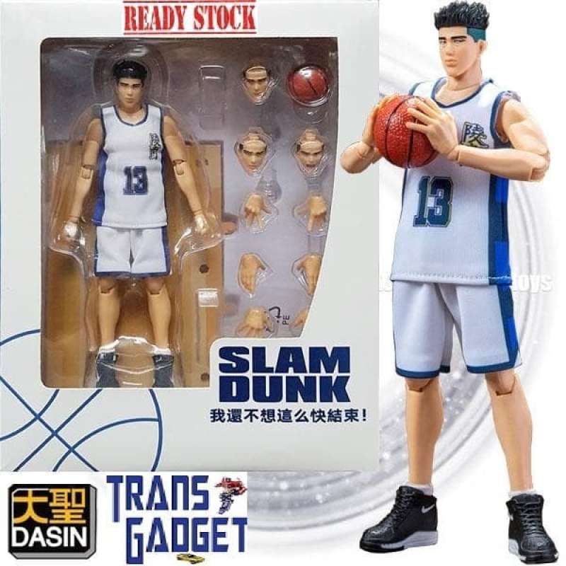 Promo Dasin Model Slam Dunk Fukuda Kicchou WHITE Ryonan 1/10 Scale ...