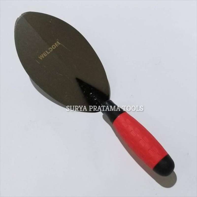 Promo WELDOM Sendok Semen 7 inch tanah Kebun Oval gagang Kayu Diskon 23 ...