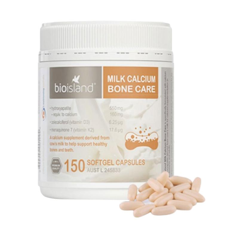 Promo Bio Island Milk Calcium Bone Care Multivitamin [150 capsule ...