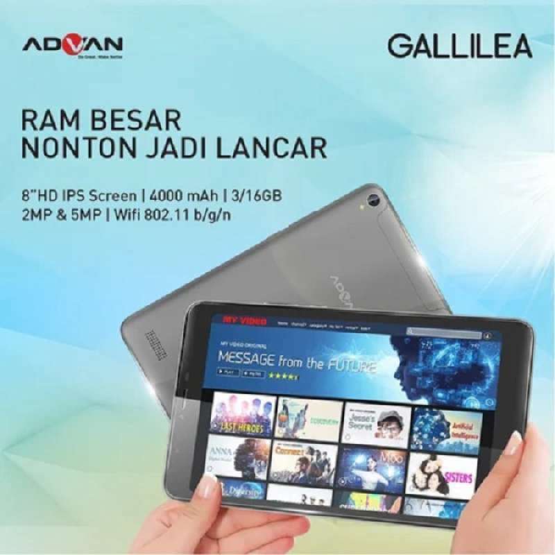 Jual Advan Tab 8003 Gallilea 3/16 Free Flip Cover Di Seller Jikalaku ...