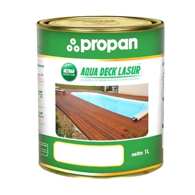 Promo Cat Kayu Waterbased Exterior Ultran Aqua Deck Lasur Adl-605 ...