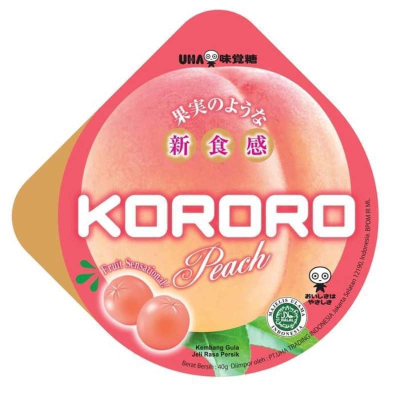 Jual Uha Kororo Peach Jelly Candy [40 G] Di Seller Farmers Market Kemayoran Official Store ...