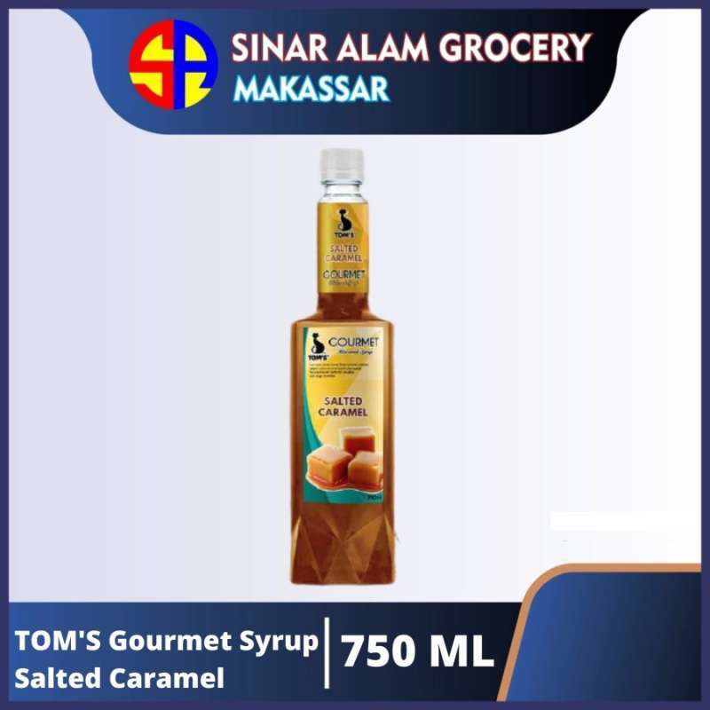 Jual TOM'S Gourmet Syrup 750ml - Salted Caramel di Seller Sinar Alam ...