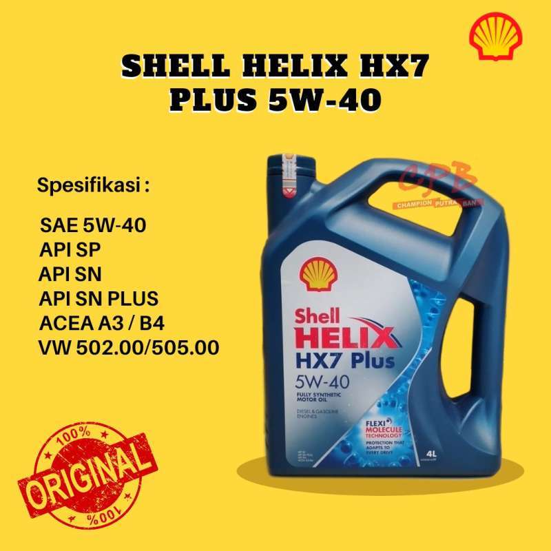 Jual Shell Helix Hx7 Plus Terbaru Dengan Harga Termurah Di 2024 | Blibli