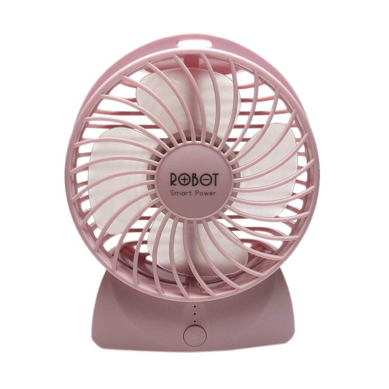 Jual Kipas Angin Mini Portable Emergency Mobile Fan Kipas Kecil Robot ...