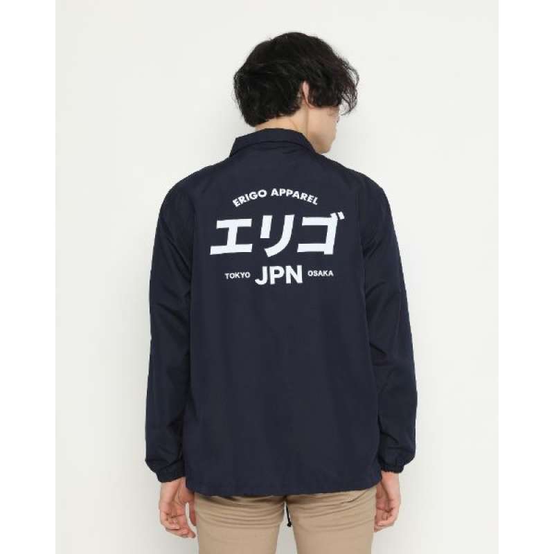 Jual Erigo Coach Jacket Fujinkai Navy - Navy S Di Seller Erigo Official ...