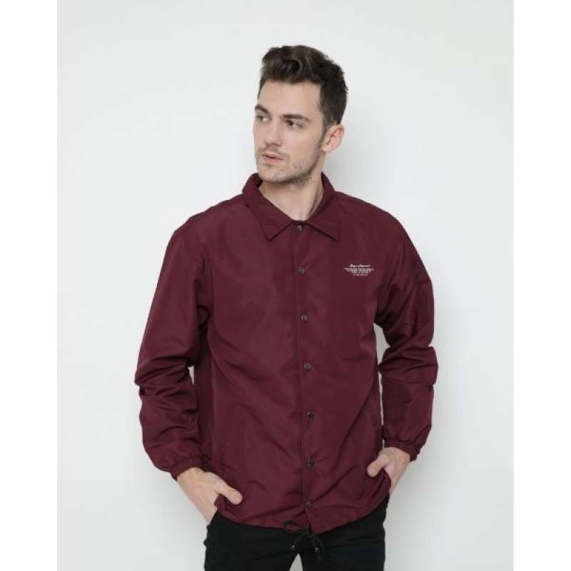 Jual Erigo Coach Jacket Restoration Burgundy - Burgundy S di Seller ...