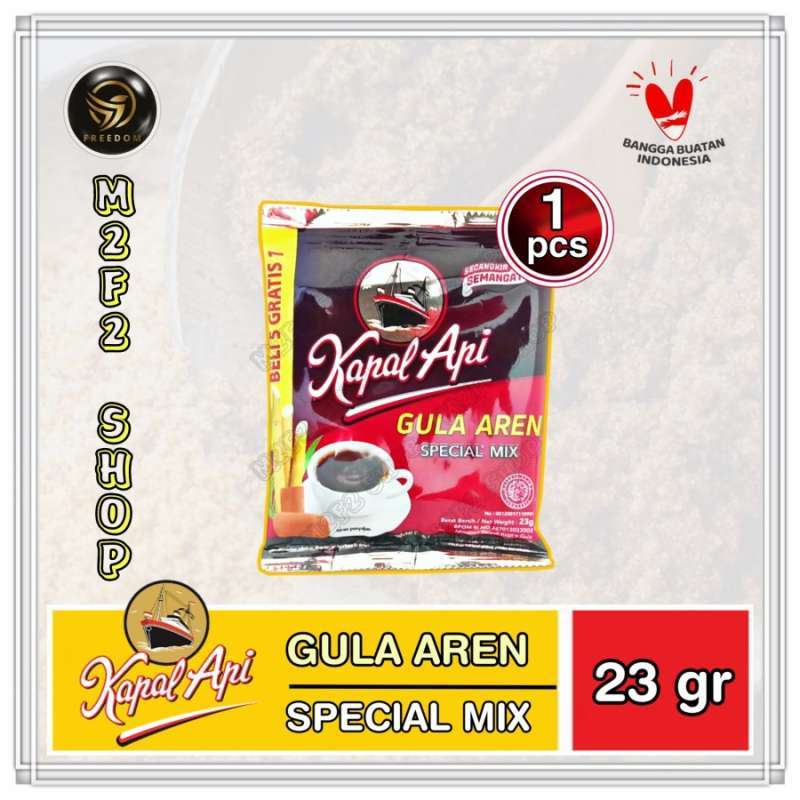 Promo Kopi Kapal Api Special Mix Gula Aren Sachet - 23 gr (Kemasan ...