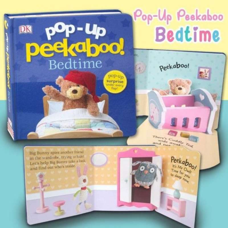 Jual DK Pop-Up Peekaboo! Bedtime with Pop-up Surprise Under Every Flaps ...