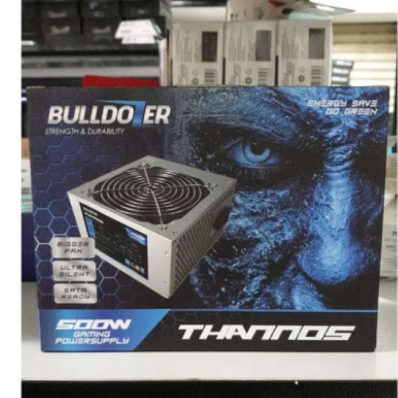 Jual PSU BULLDOZER THANNOS 500W. Power Supply GAMING 500 watt. di ...