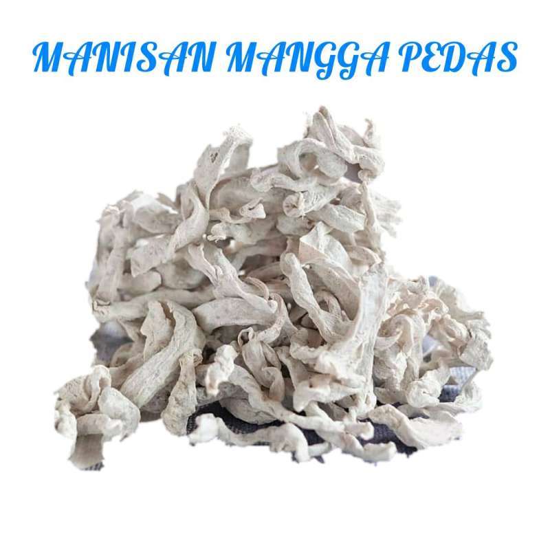Jual Manisan Mangga Pedas Putih Kering / Asinan Kulit Mangga Putih ...