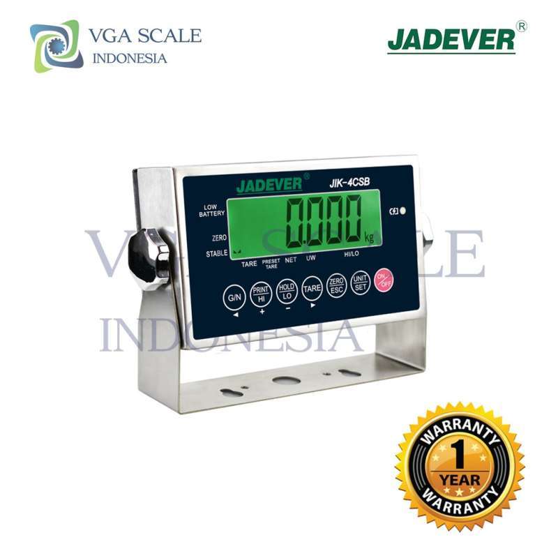 Jual TIMBANGAN DIGITAL / SCALE / INDIKATOR / INDICATOR JADEVER JIK 4CSB ...