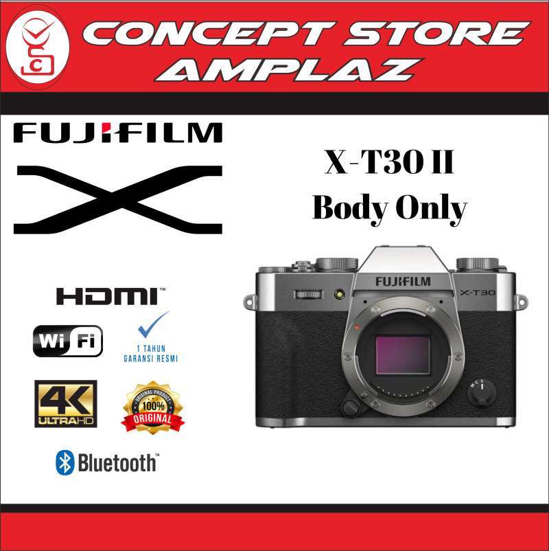Jual Fujifilm X-T30 XT30 II Body Only di Seller CONCEPT STORE PLAZA ...