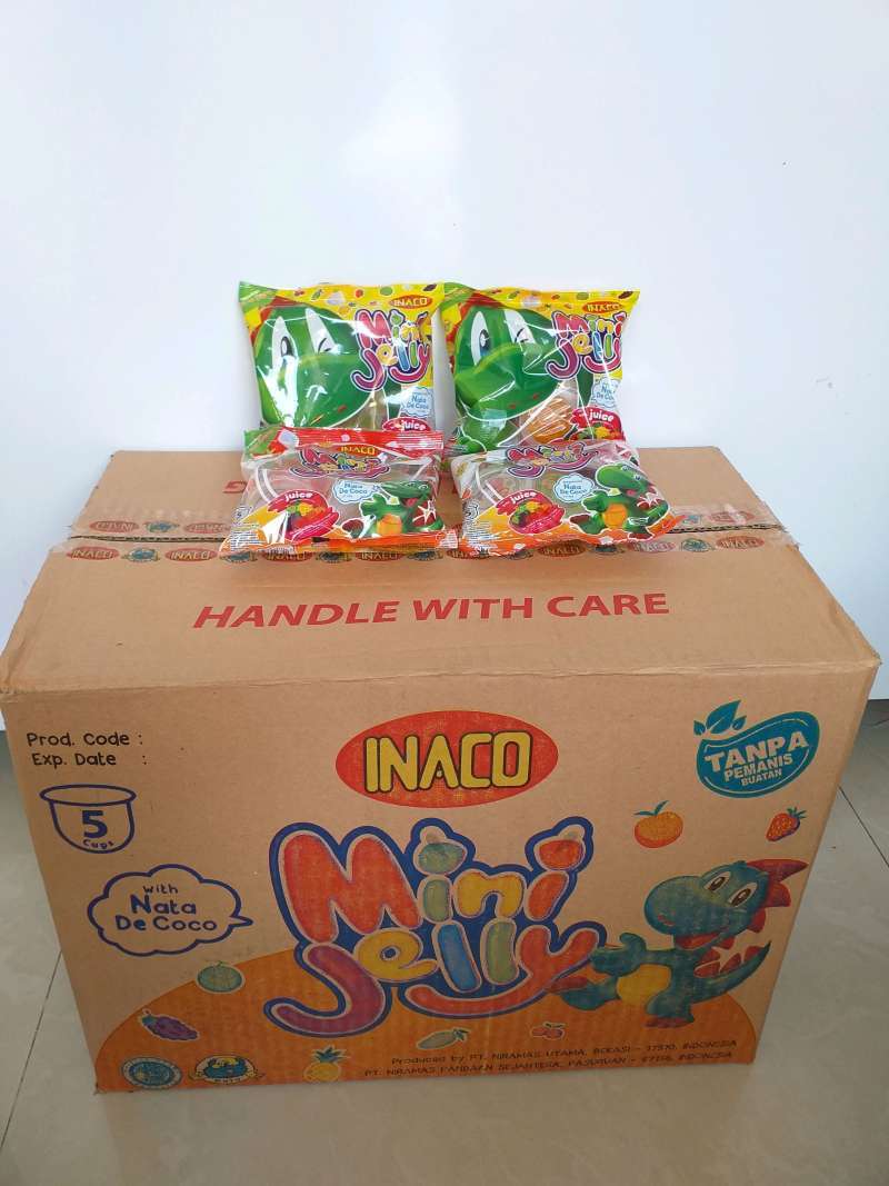 Jual Inaco Mini Jelly 5 Cup 1 Karton Di Seller Gwen Market - Tajur ...