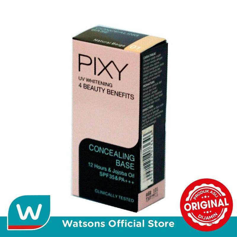 Jual Pixy UV Whitening Concealing Base 01 Natural Beige di Seller ...
