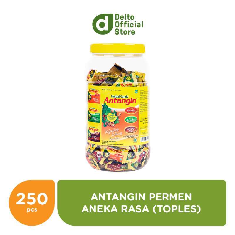 Promo Antangin Permen Aneka Rasa Toples 250 pcs di Seller Deltomed ...