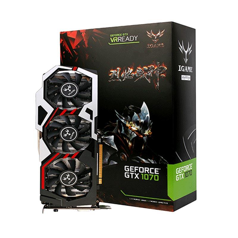 Jual Colorful GeForce iGame GTX 1070 U-TOP-8G Graphic Card [8 GB ...