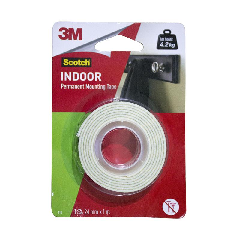 Jual Scotch 114 3m Indoor Permanent Mounting Double Tape [24 Mm X 1 M] Di Seller Veva Indoprima ...