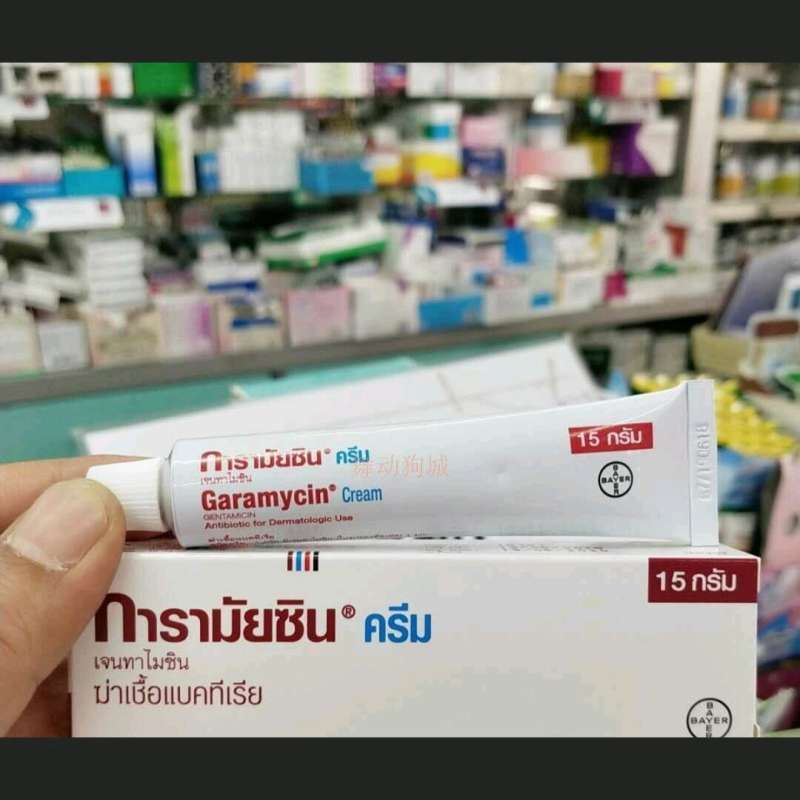 Jual Garamycin Cream Thailand 15 Gram Merk Bayer Di Seller Ezmall ...
