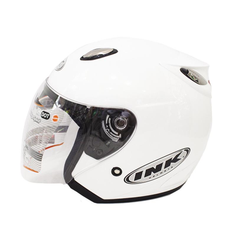 Jual Ink Original Centro Jet Helm Half Face - Xl White Di Seller Warung ...