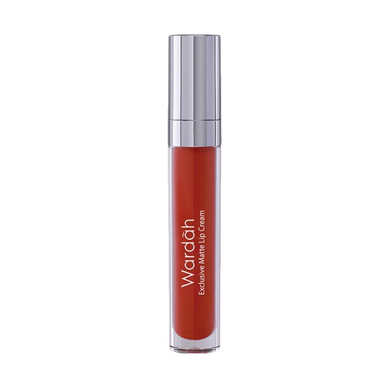Promo Wardah Exclusive Matte Lip Cream - 06 Feeling Red Diskon 20% Di ...